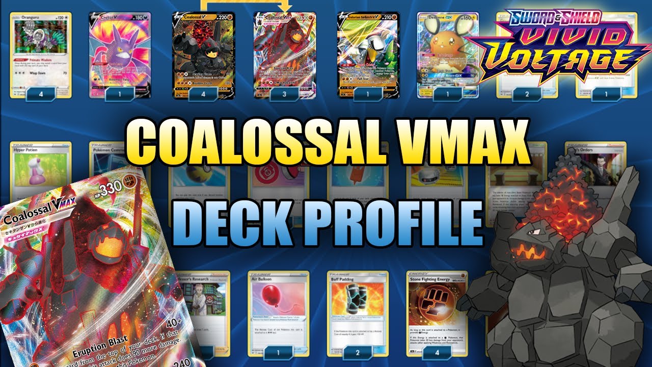 COALOSSAL VMAX DECK IS SUPER TANKY - Vivid Voltage (Pokemon TCG) - YouTube
