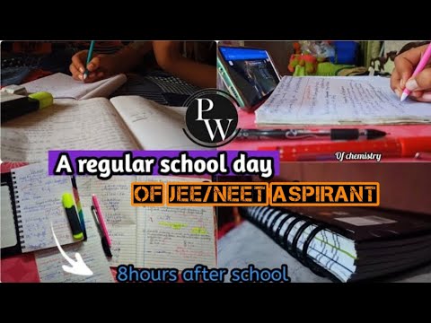 A day 🔥of regular school🚴‍♂️ going aspirant| jee/ neet🤕 aspirant life ...