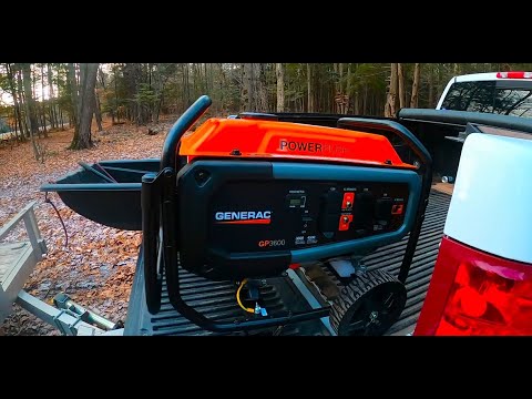 Generac GP3600, Cold Weather Start - YouTube