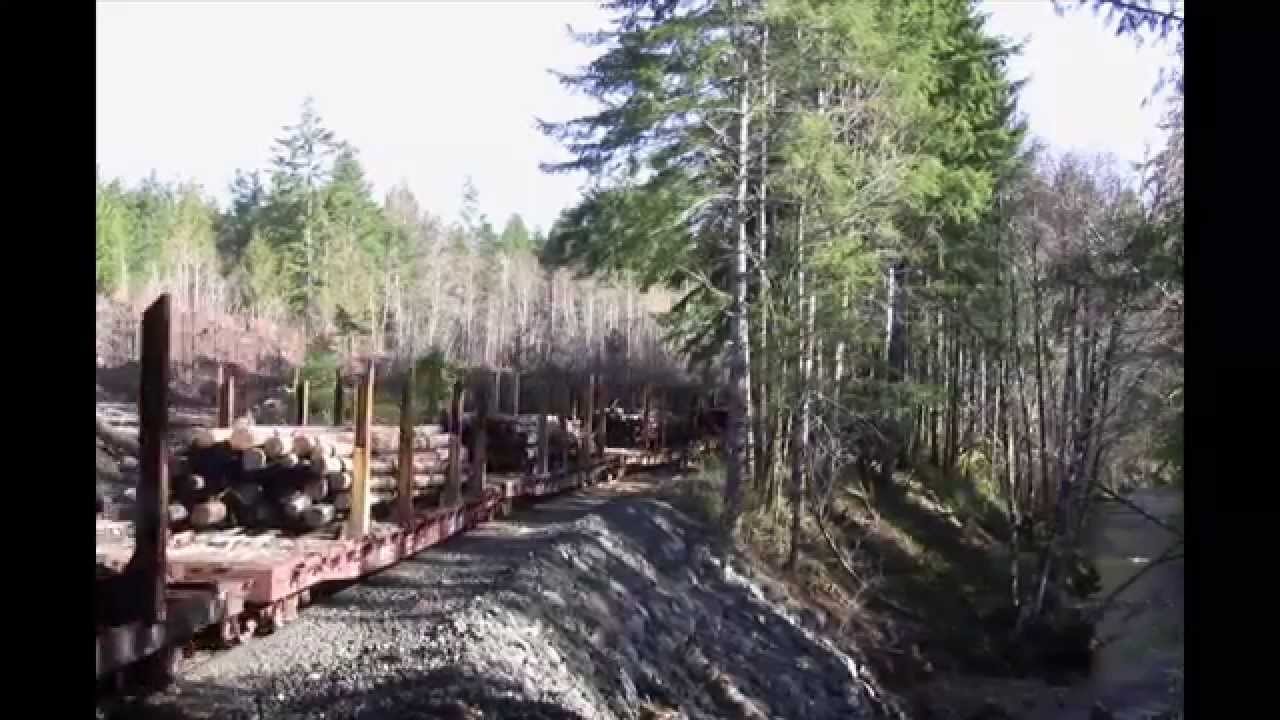 Waterwood - Ride a Simpson Railroad Log Train - YouTube