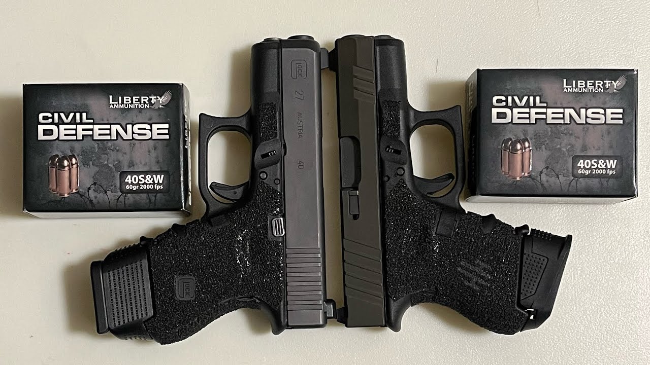 The BEST Self Defense Rounds Period (.40) - YouTube