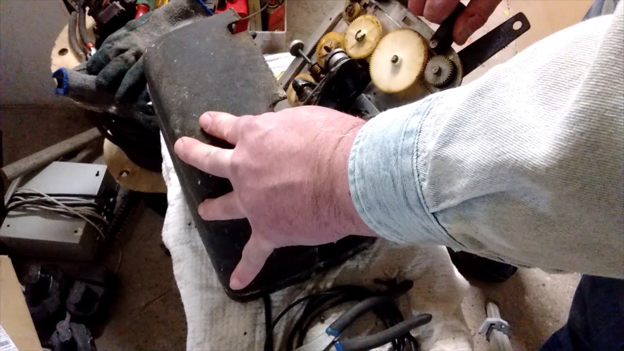 Scrapping A Vintage Film Projector - YouTube