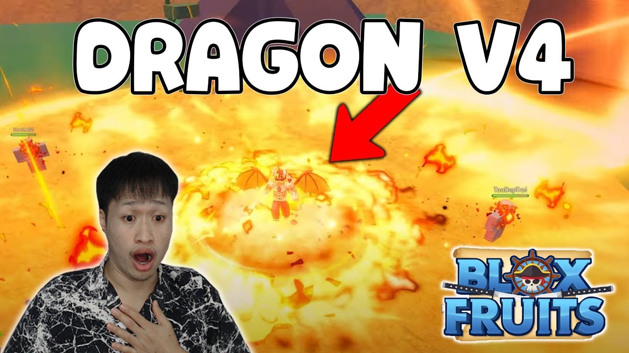 Blox Fruits 🐉Dragon V4 🐉 เผ่ามังกรพลังที่เกินจินตนาการ😱 - YouTube