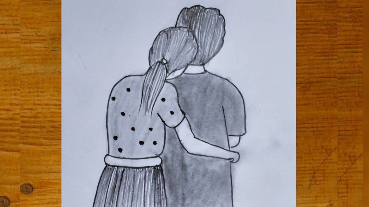 how to draw couple drawing pencil drawing sketch drawing for beginners ...