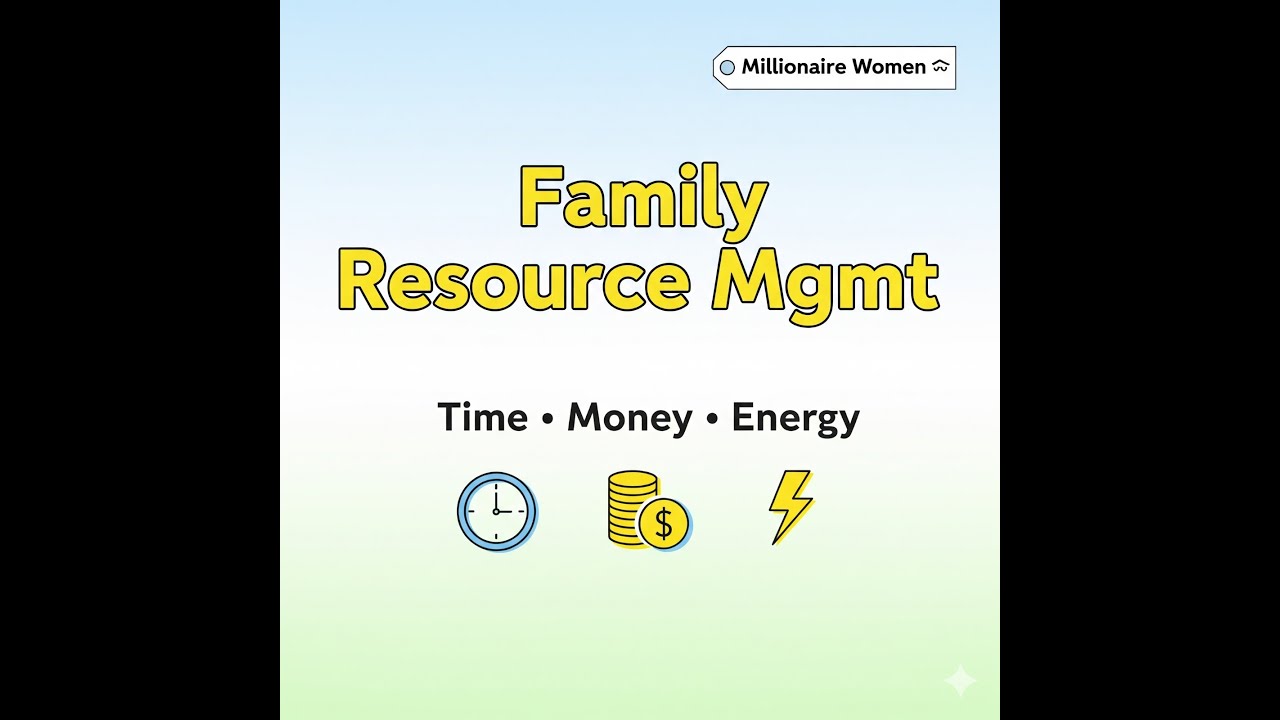 Family Resource Management in Home Science | Time, Money & Energy ...