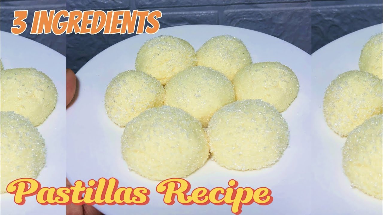 Easy Pastillas Recipe - Yummy Dessert - 3 Ingredients - YouTube