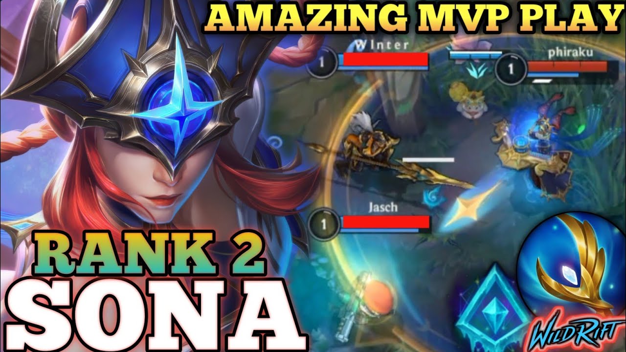 SONA PERFECT ULT CONTROL MVP PLAY! BEST META BUILD ABUSE - TOP 1 GLOBAL ...