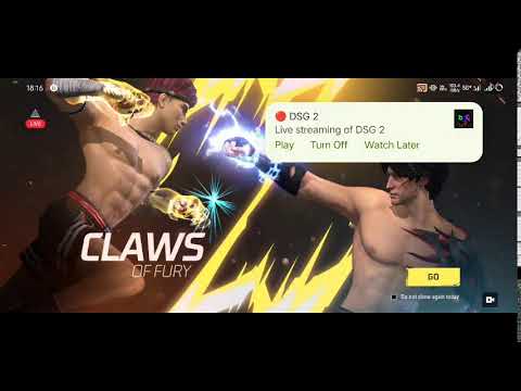 Live streaming of DSG 2