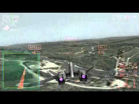 Ace Combat X2 Joint Assault - Mission 14 - Dragon Lair (SP) Ace - YouTube