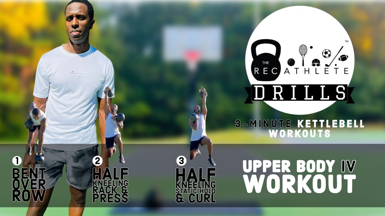 3-Minute Upper Body Kettlebell Workout - TRA Drills: Upper Body IV ...