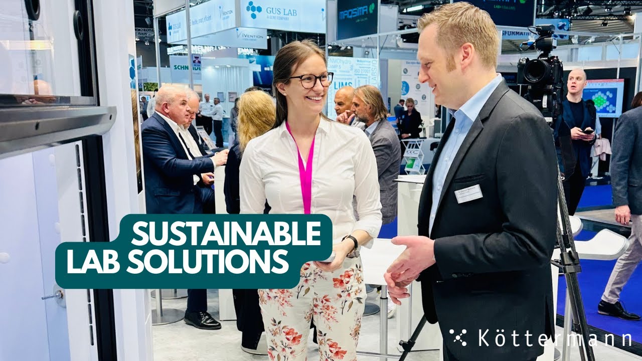 Sustainable lab solutions from Köttermann - YouTube