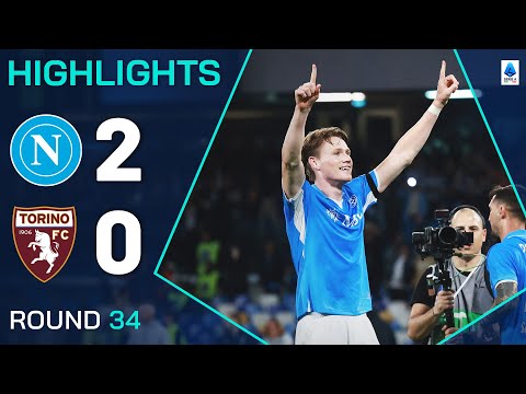 NAPOLI-TORINO 2-0 | HIGHLIGHTS | Magnificent McTominay Sends Napoli Three Clear | Serie A 2024/25
