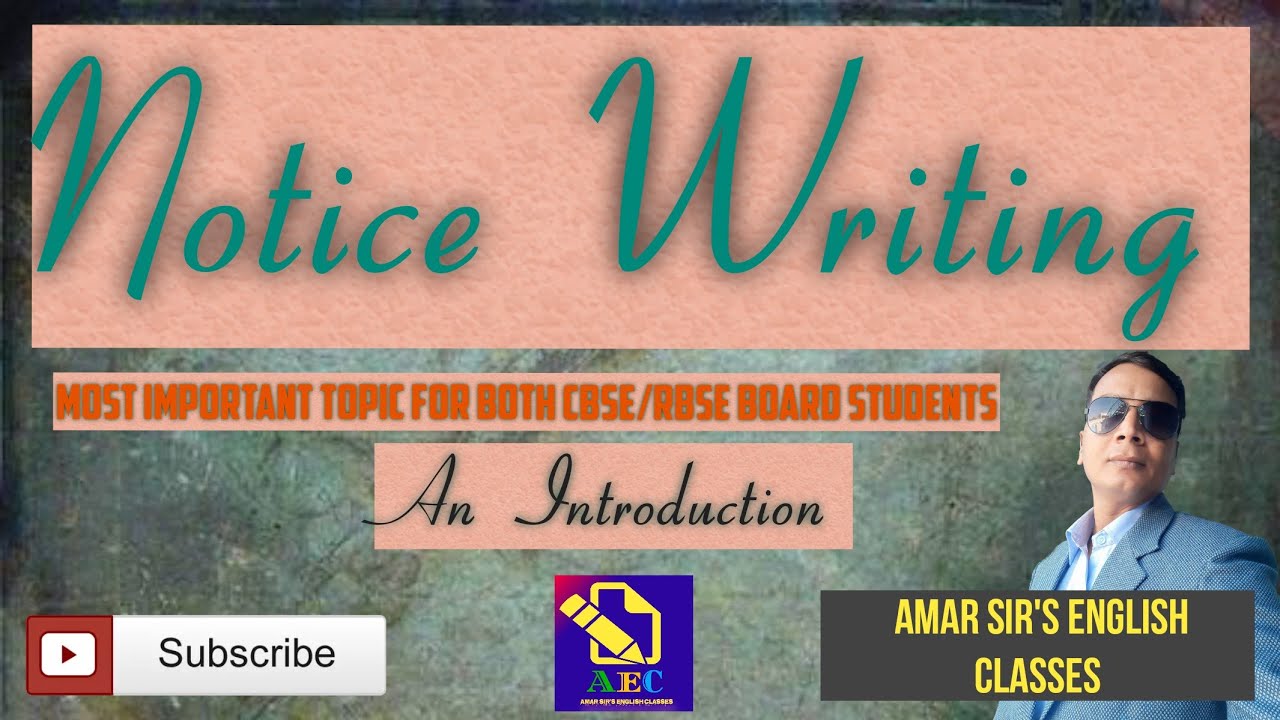 What is Notice Writing? - YouTube