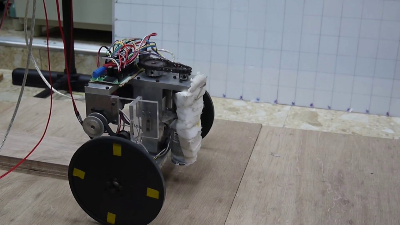 A Two-Wheeled Self-Balancing Jumping Robot - YouTube