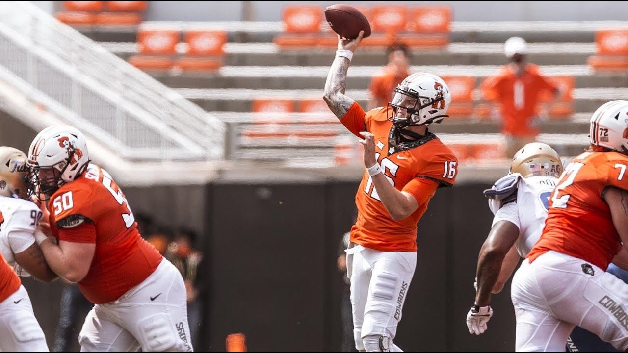 2020 NCAA Football Tulsa at Oklahoma State NCAA Football - YouTube