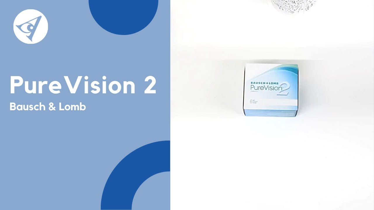 PureVision 2 by Bausch & Lomb | Monthly Disposable Contact Lenses - YouTube