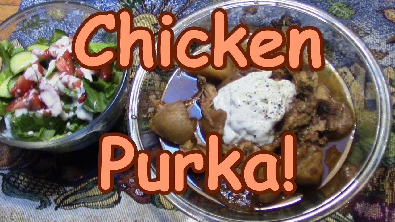Chicken Purka! ( Chicken Paprikash) Simple & Delicious! - YouTube