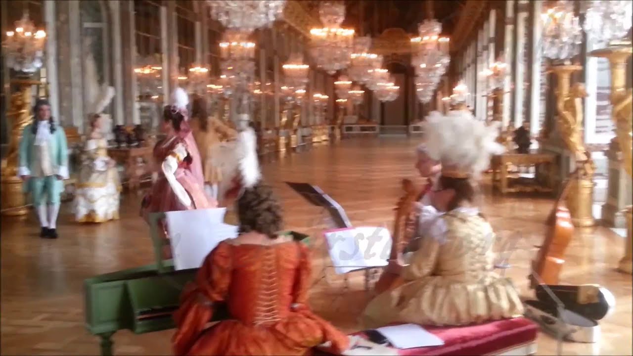 Danse baroque. Cie Fêtes Baroques, La fürstemberg à Versailles - YouTube