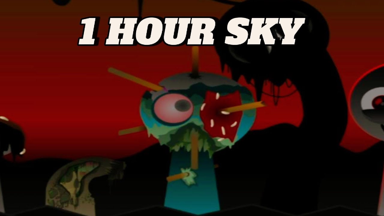 Sprunki Sky Phase 4 Decay By The Day Sound 1 hour | Horror Mod Full ...