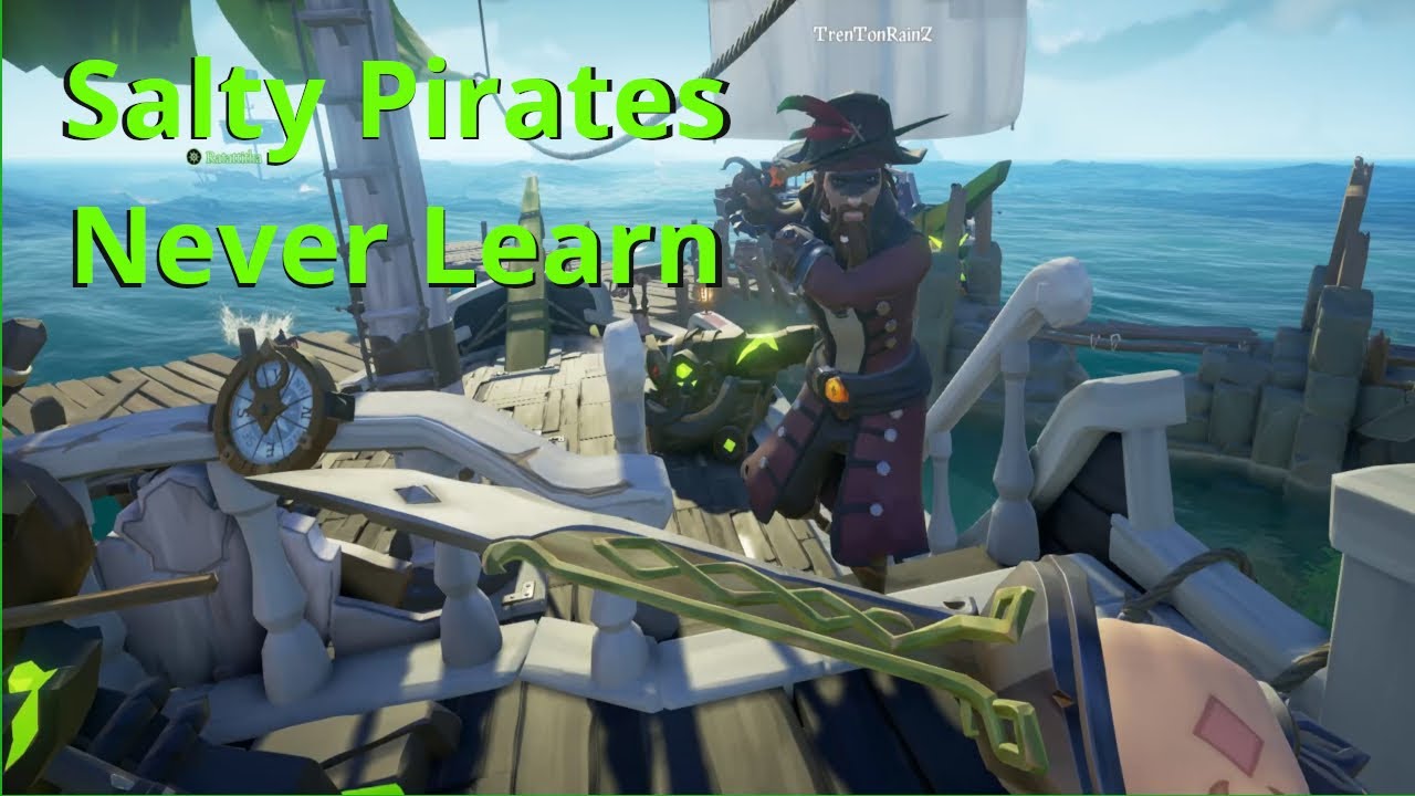 Salty Pirates Keep Coming Back for More! SoT Stream Highlights - YouTube