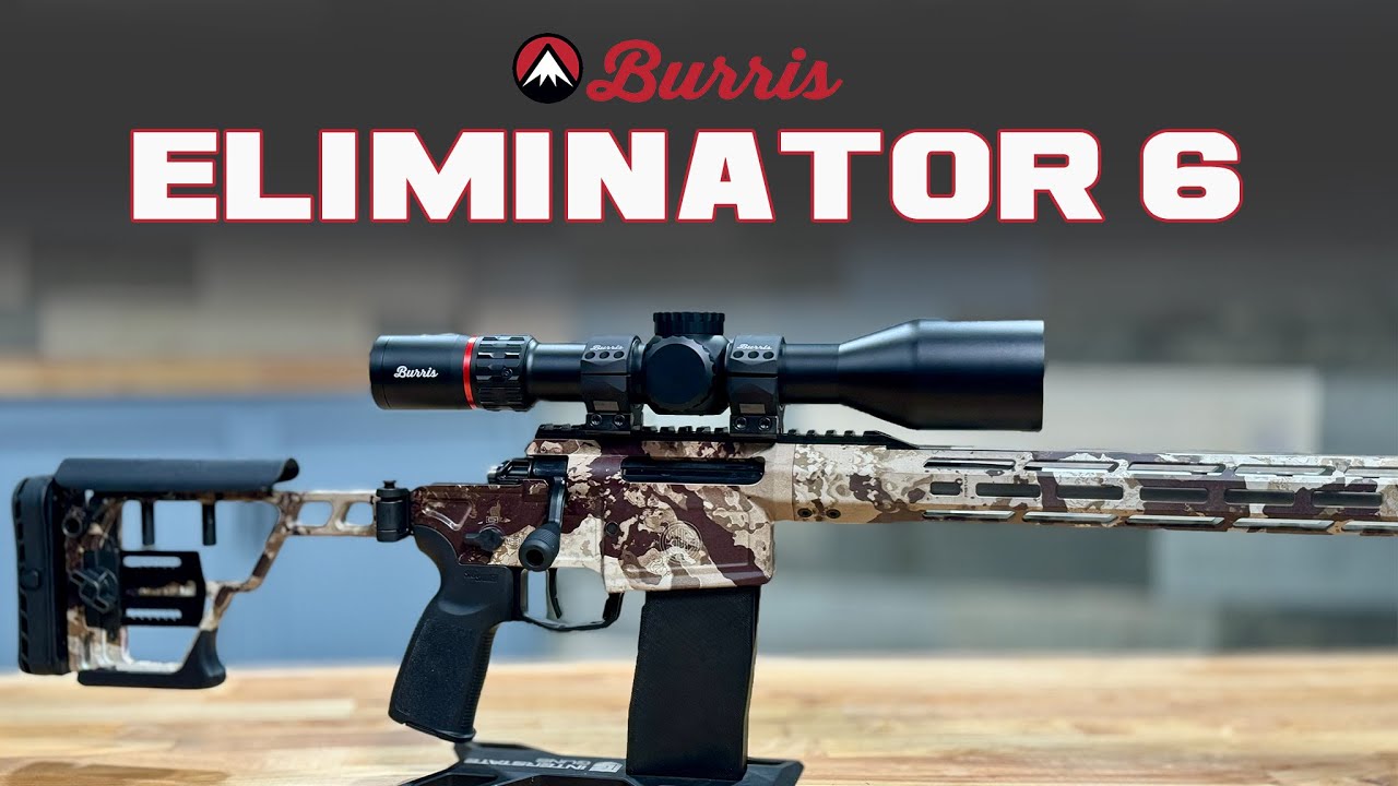 NEW Burris Eliminator 6 - A Revolutionary Rifle Scope - YouTube
