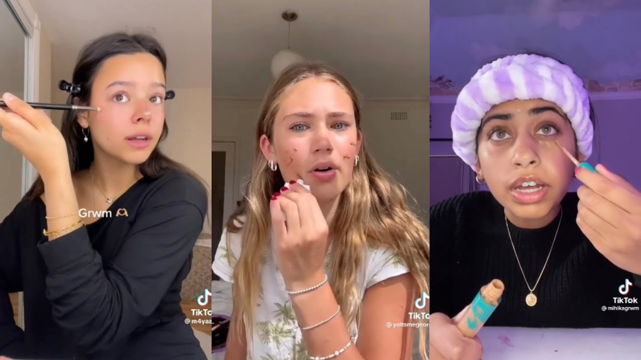 GRWM TikTok Compilation #5 - YouTube