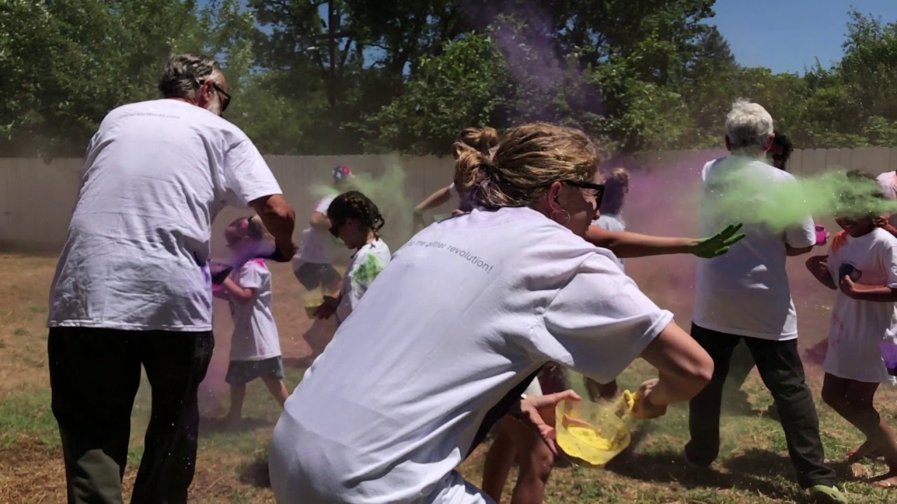 The Glitter War- Using Biodegradable Glitter - YouTube