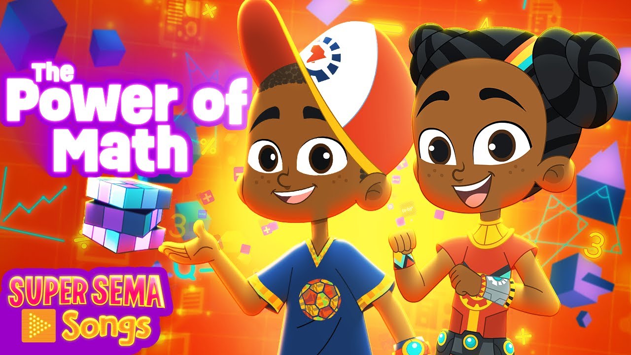 THE POWER OF MATH | Super Sema Songs for Kids - YouTube