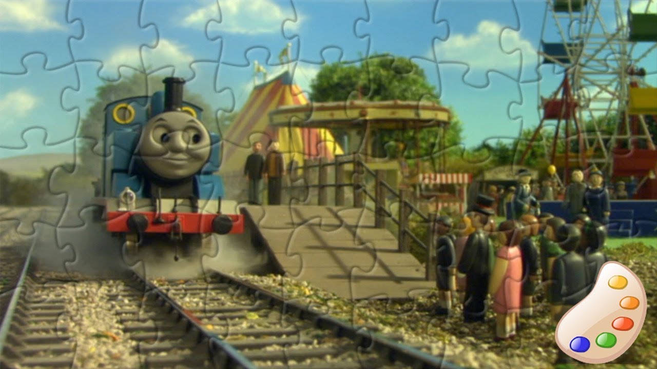 Thomas The Tank Engine and Friends Fun Kids Puzzle - YouTube