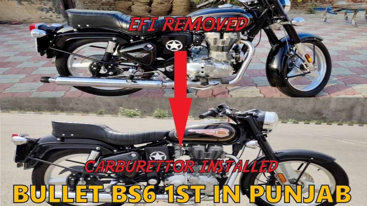 BULLET BS6 💥💥|| Efi To Carburettor Converted || 1ST IN INDIA - YouTube