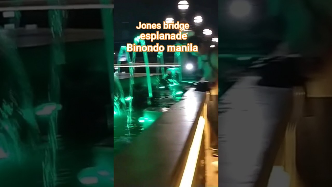 Jones bridge esplanade Binondo manila #trending#jones bridge esplanade ...