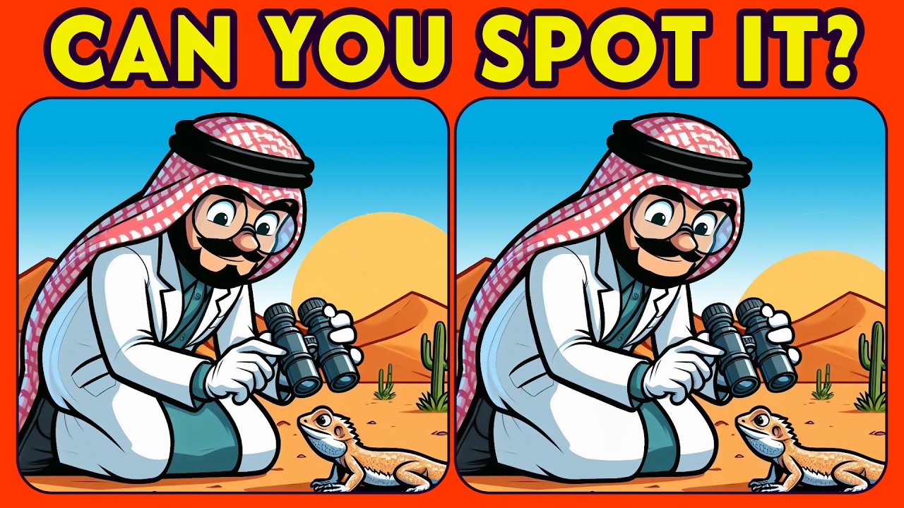 🏆Brain Teasers: Spot the Difference Puzzle for Sharp Minds #16 - YouTube