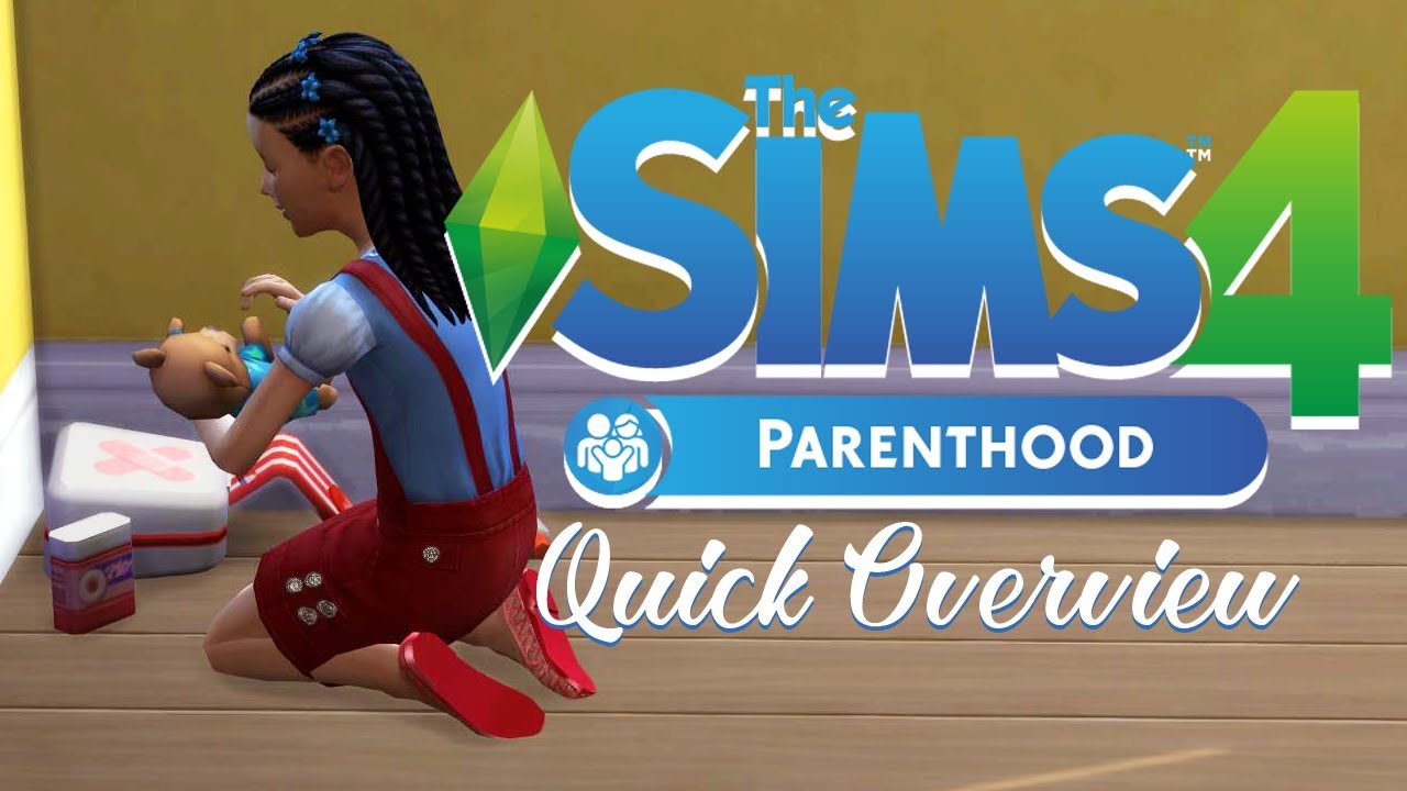 The Sims 4 Parenthood | Overview and CAS/Build Buy - YouTube