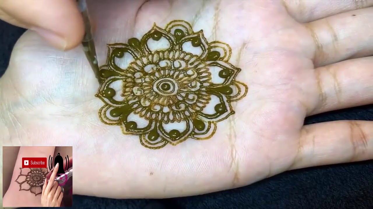 love Henna ️ ️ Learn to draw henna - YouTube