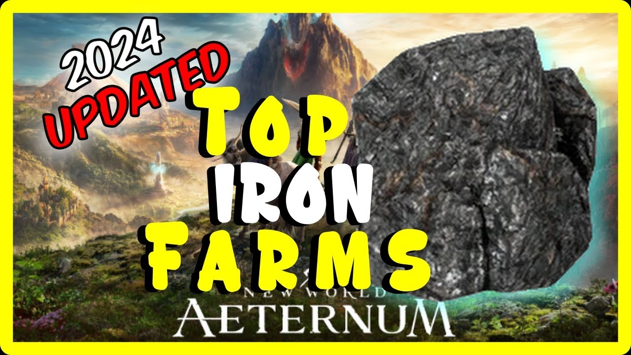 Where to farm iron ore FAST in New World Aeternum 2025 - YouTube
