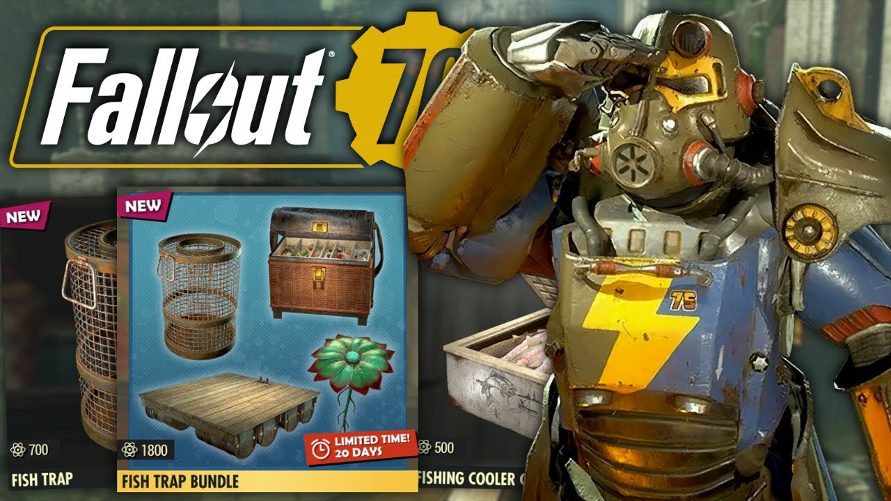 Fish Trap Bundle Showcase & Review! | Fallout 76 - YouTube