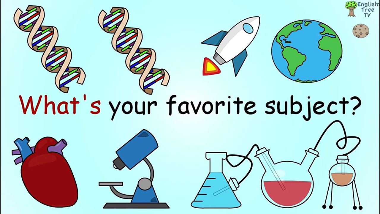 10 School Subjects Song What's Your Favorite Class (Parte 1) - YouTube