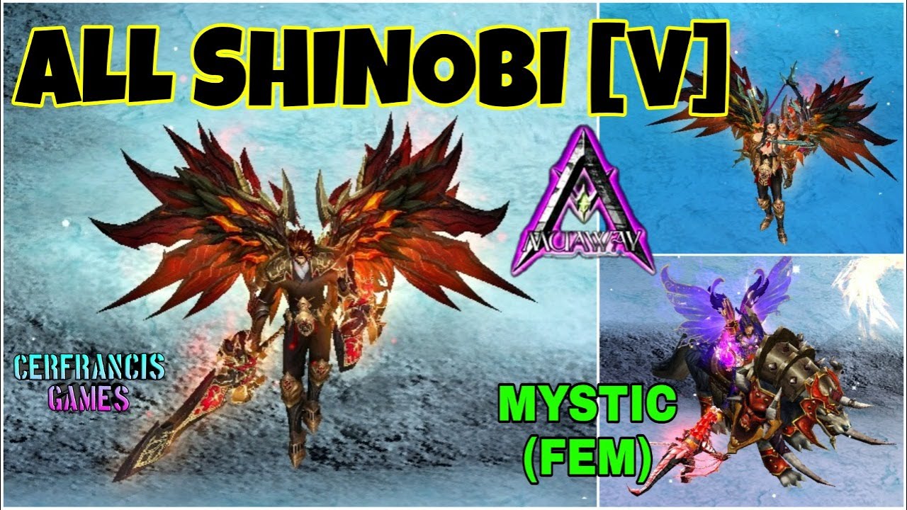 MuAwaY | All Shinobi Visual (M) & (F) + All Mystic Femenino - YouTube