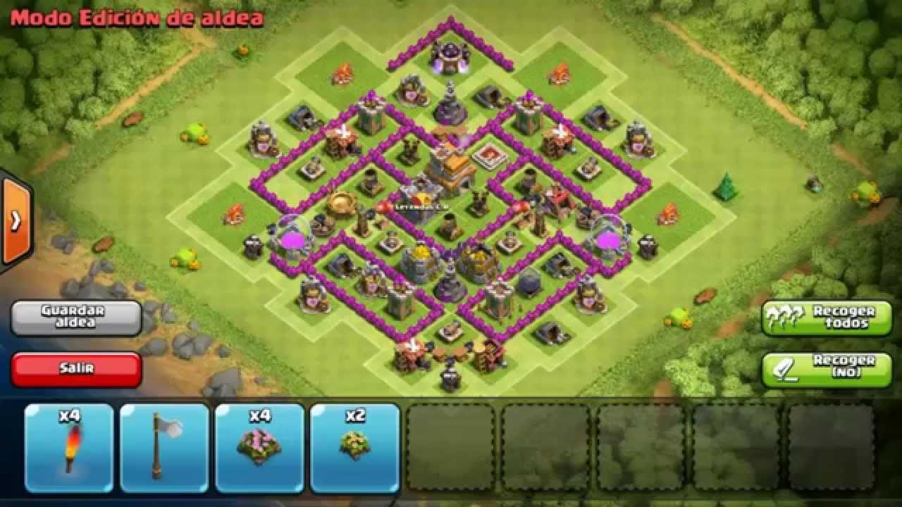 DISEÑANDO ALDEA DE GUERRA TH7 | JOSIUXGAMES - YouTube