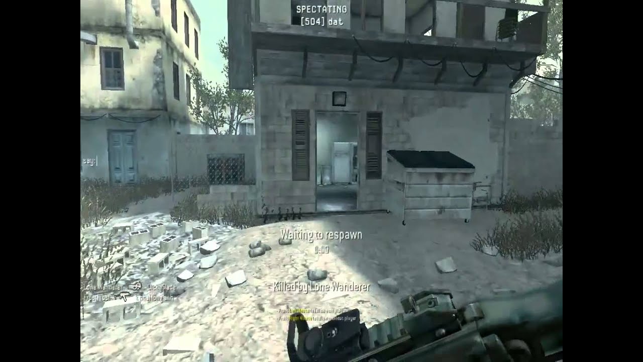 Call Of Duty 4 LAN play with friends :)))) - YouTube