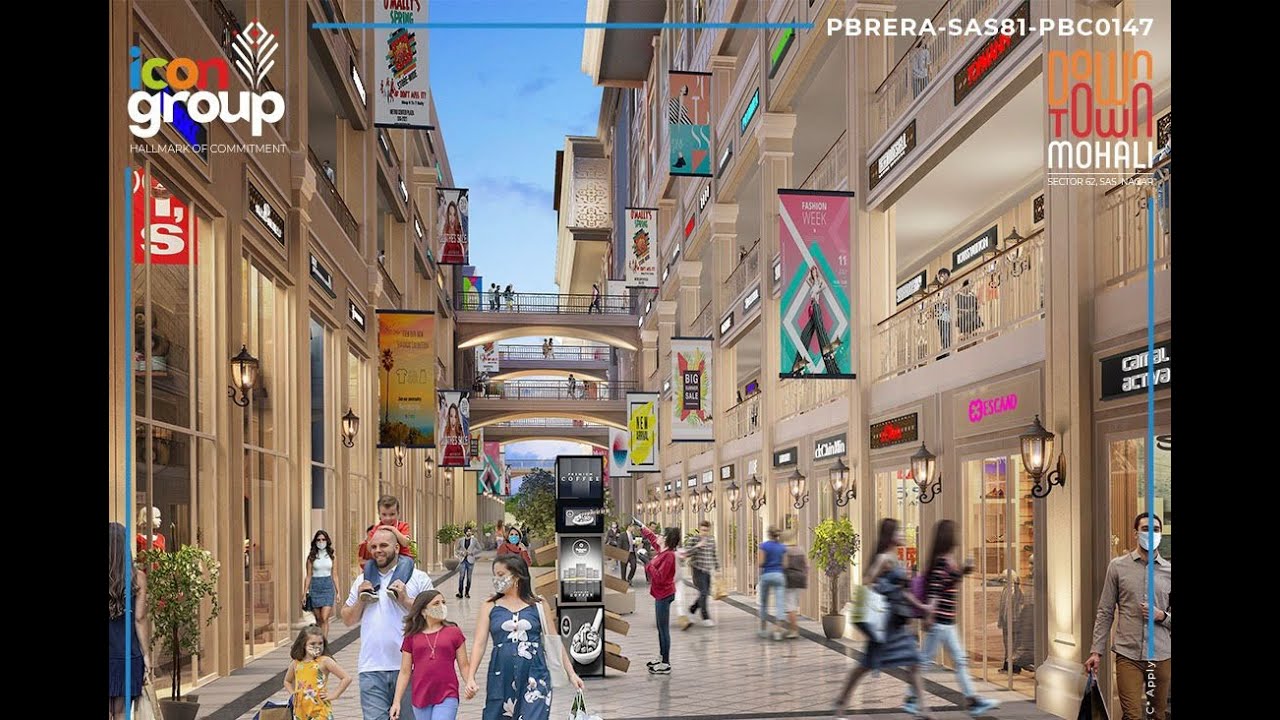 MOHALI Phase 8 | Retail Showrooms | SCO | Roof Top Restaurant | Down ...