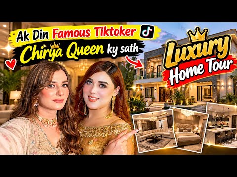 Famous Tiktoker And Dancer Chirya Queen😍|Home Tour🥰|Maya Khan Vlogs❤️