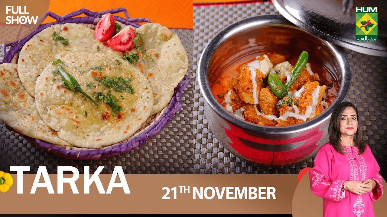 Tarka - 21 Nov 2022 - Recipes: Boneless Malai Handi, Palak Paneer ...