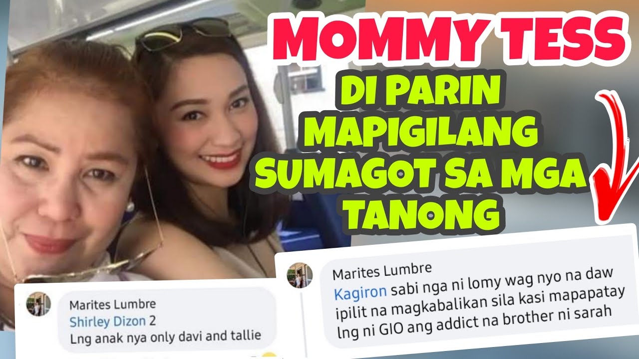 TEAM TARAH UPDATE.. MOMMY TESS DI PARIN TUMITIGIL SA PAGSAGOT SA MGA ...