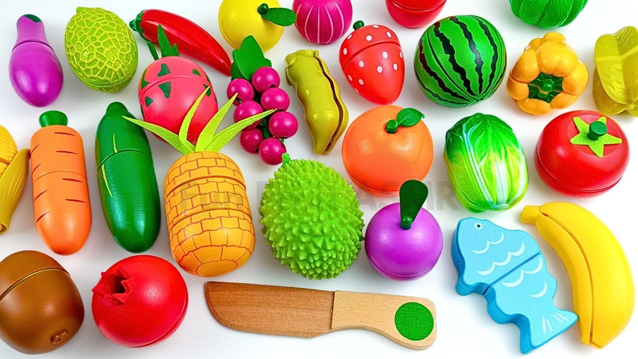 Oddly Satisfying Video | How to Cutting DURIAN TOMATO, Wooden & Plastic ...