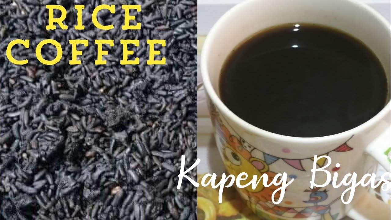 Rice Coffee Recipe | Kapeng Bigas | kape ng Pinoy - YouTube