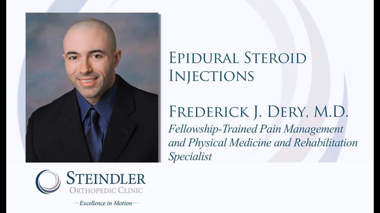 Epidural Steroid Injections - Dr. Frederick Dery - YouTube