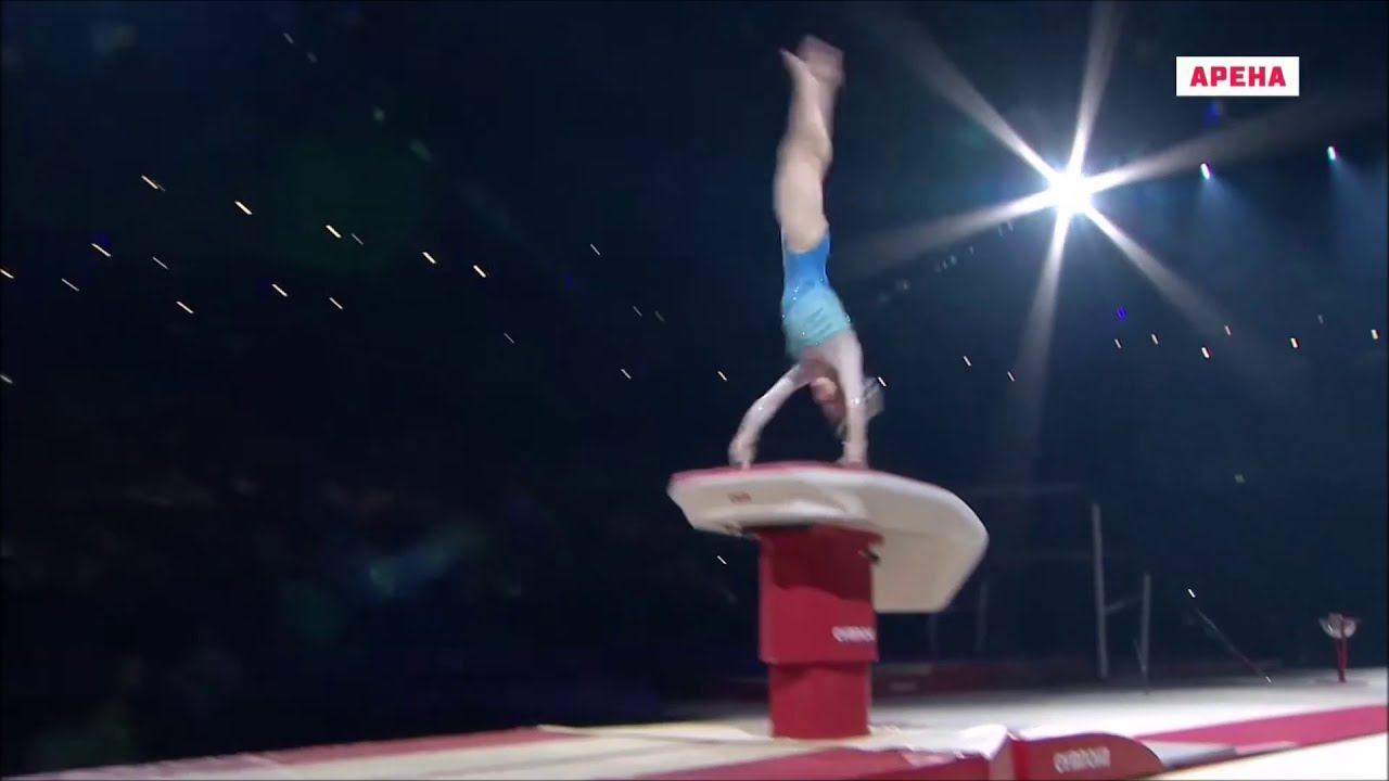 Gymnastics Falls Montage 2017-19 - YouTube