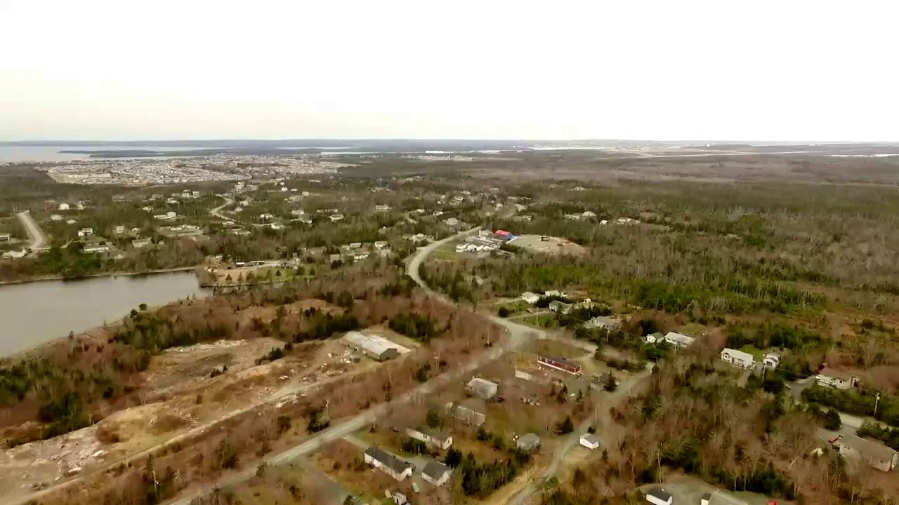 HD Ariel footage taken from 400 ft of Cow Bay, Nova Scotia. - YouTube
