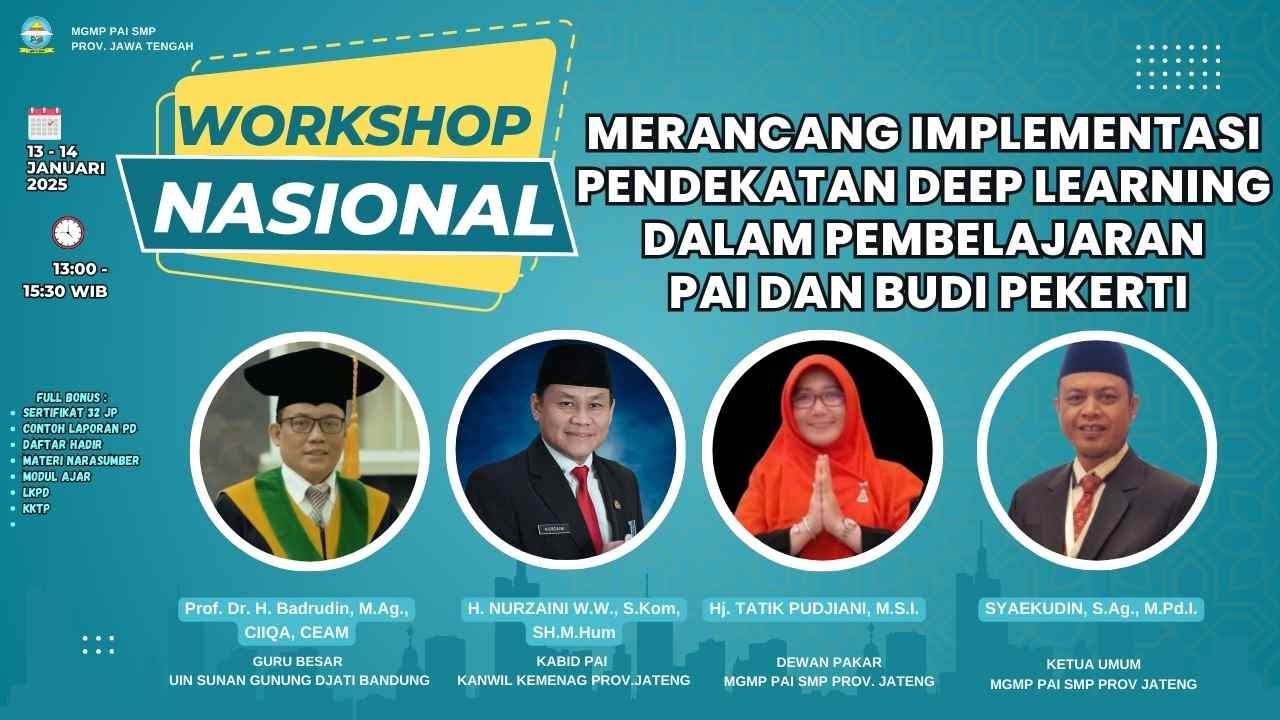 Workshop Nasional Merancang Implementasi Deep Learning dalam ...